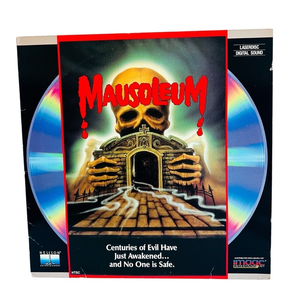 Vintage | Other | Vintage 983 Mausoleum Horror Laserdisc Movie | Poshmark